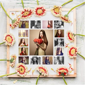 Photo Collage With Any Shape - Etsy