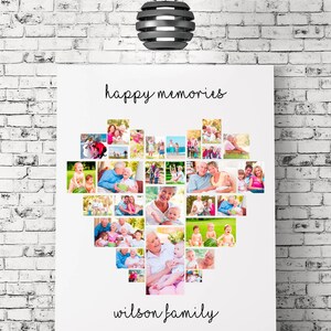 Photo Collage With Any Shape - Etsy