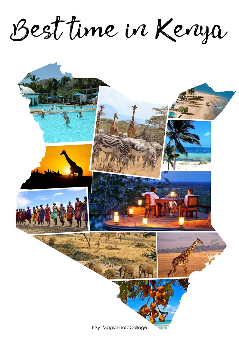 Kenya Photo Collage - Etsy