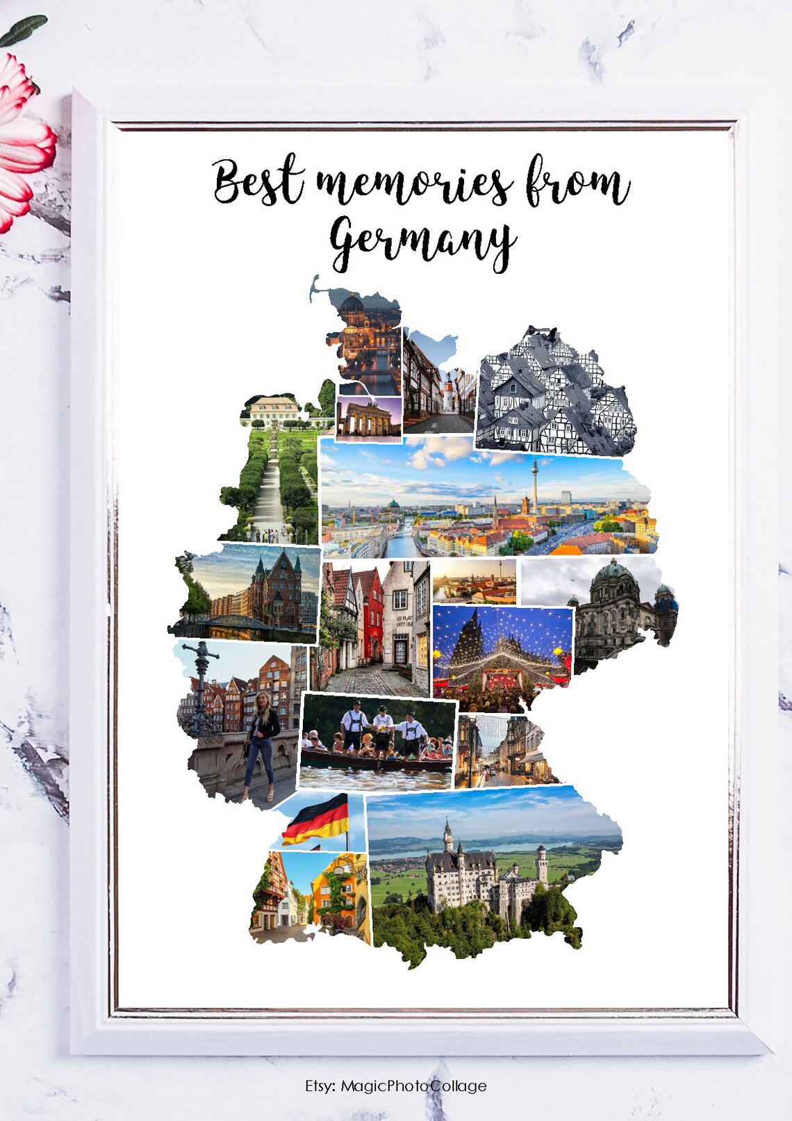 Germany Photo Collage - Etsy