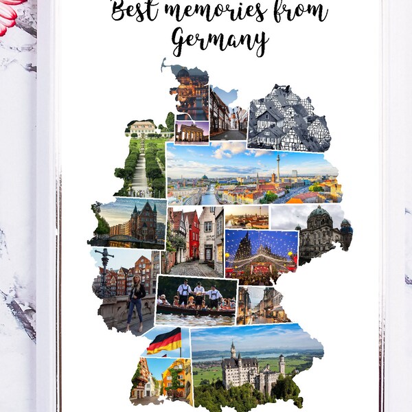 Germany Photo Collage - Etsy