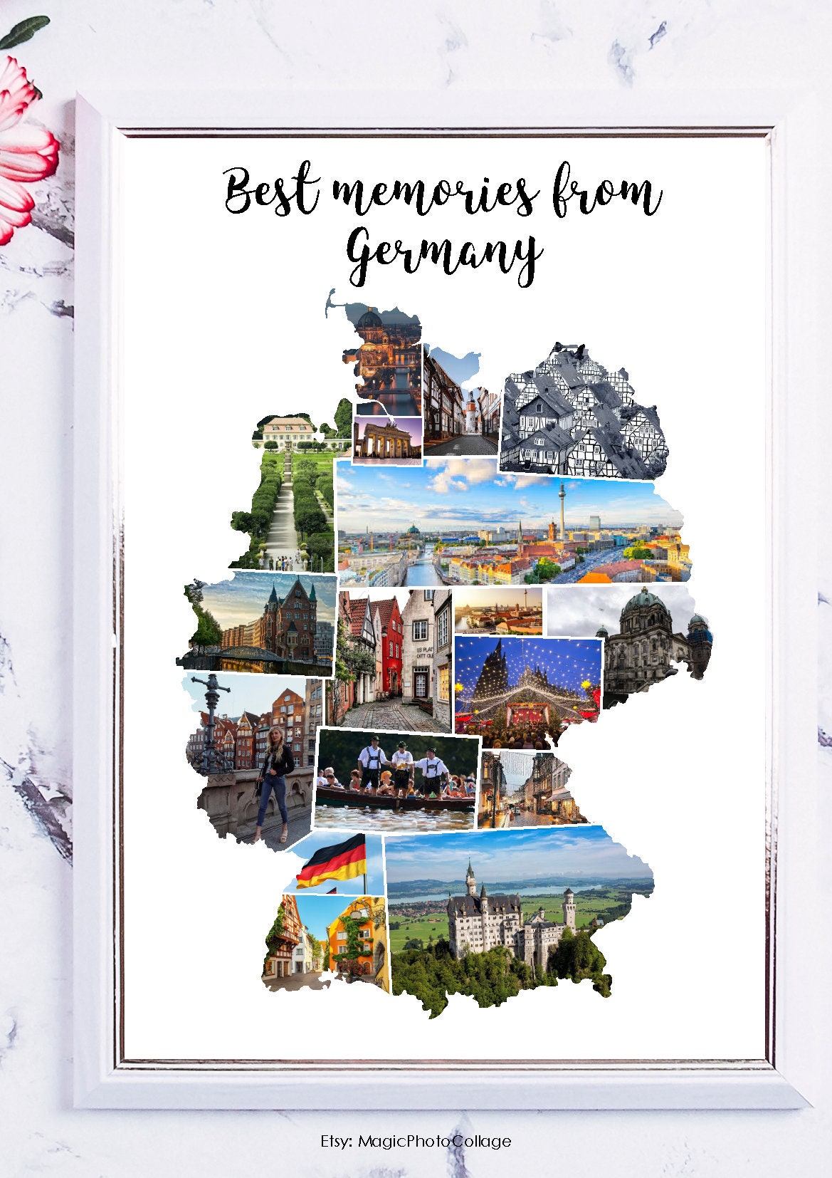 Germany Photo Collage - Etsy
