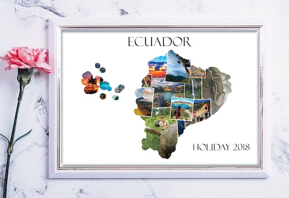 Ecuador Photo Collage - Etsy UK