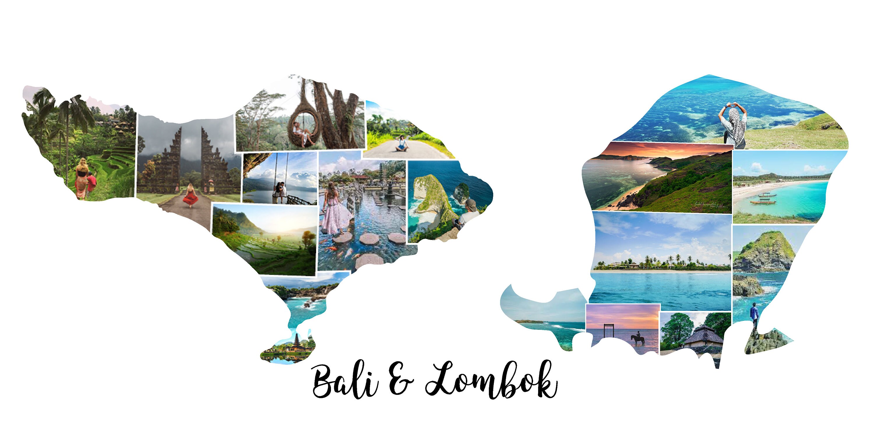 Bali & Lombok Photo Collage - Etsy