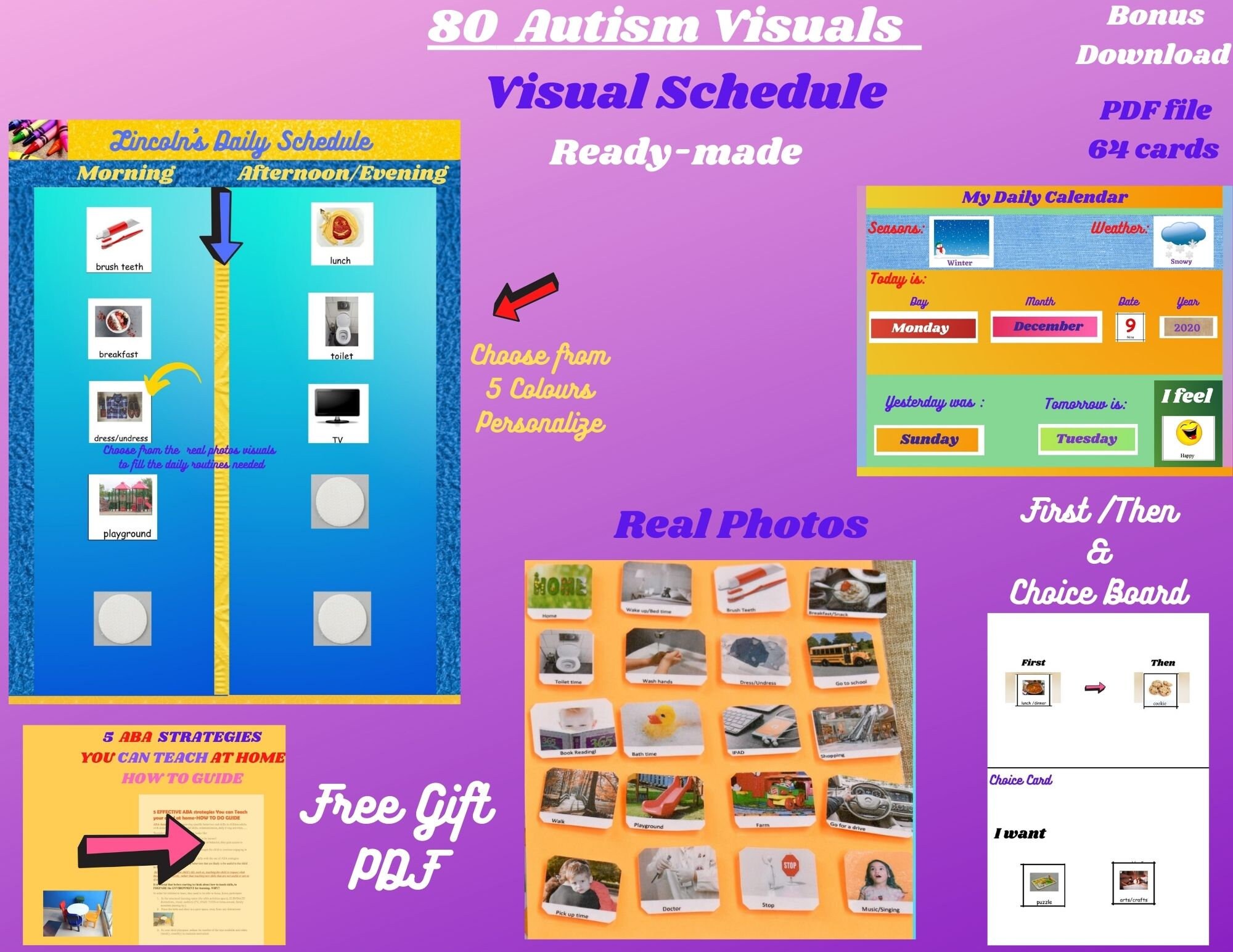 Quiet Hands Pecs Printables