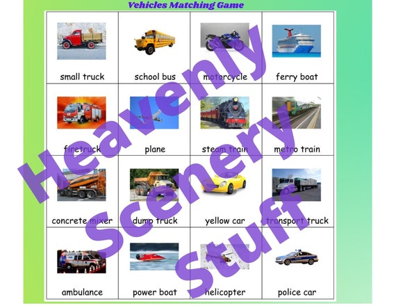 Autism Game Preschool Number puzzles Real Photos Matching cars Game ...