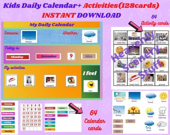 Pecs Days of the Week - Etsy