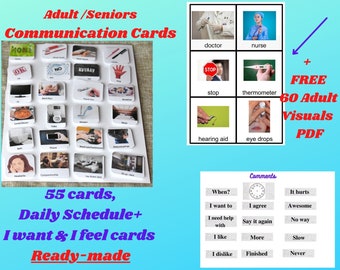 Free Printable Communication Board - Etsy