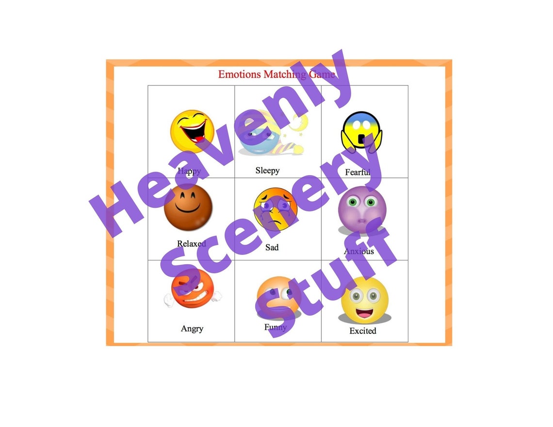 Emotions Chart ,feelings Poster,english/french ,feelings Printable ...