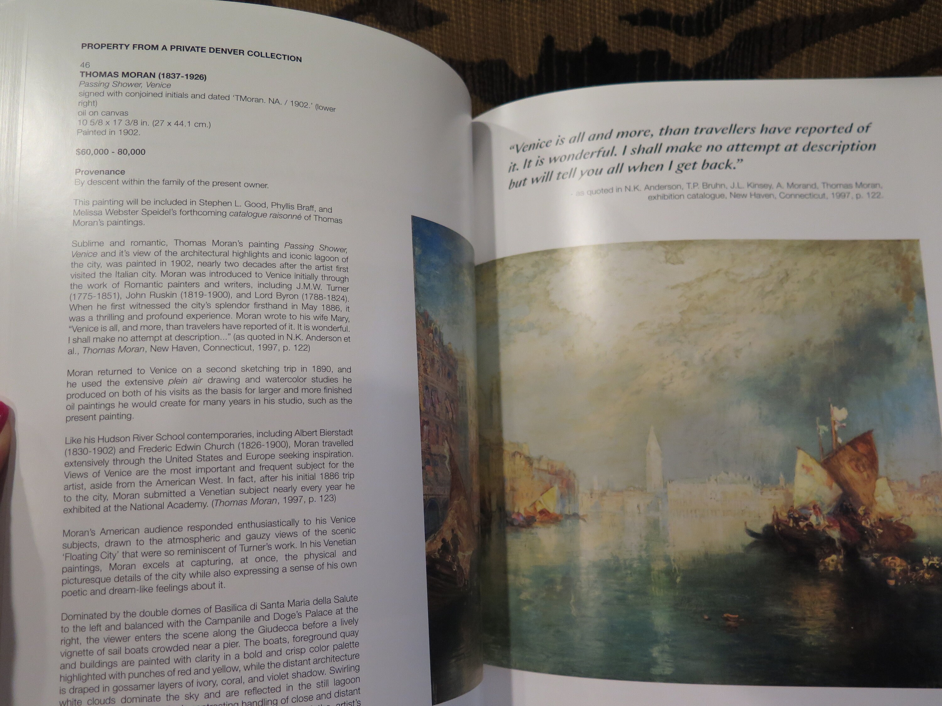 BONHAMS American Art Henri Whistler Thomas Moran Shrady Wyant - Etsy ...