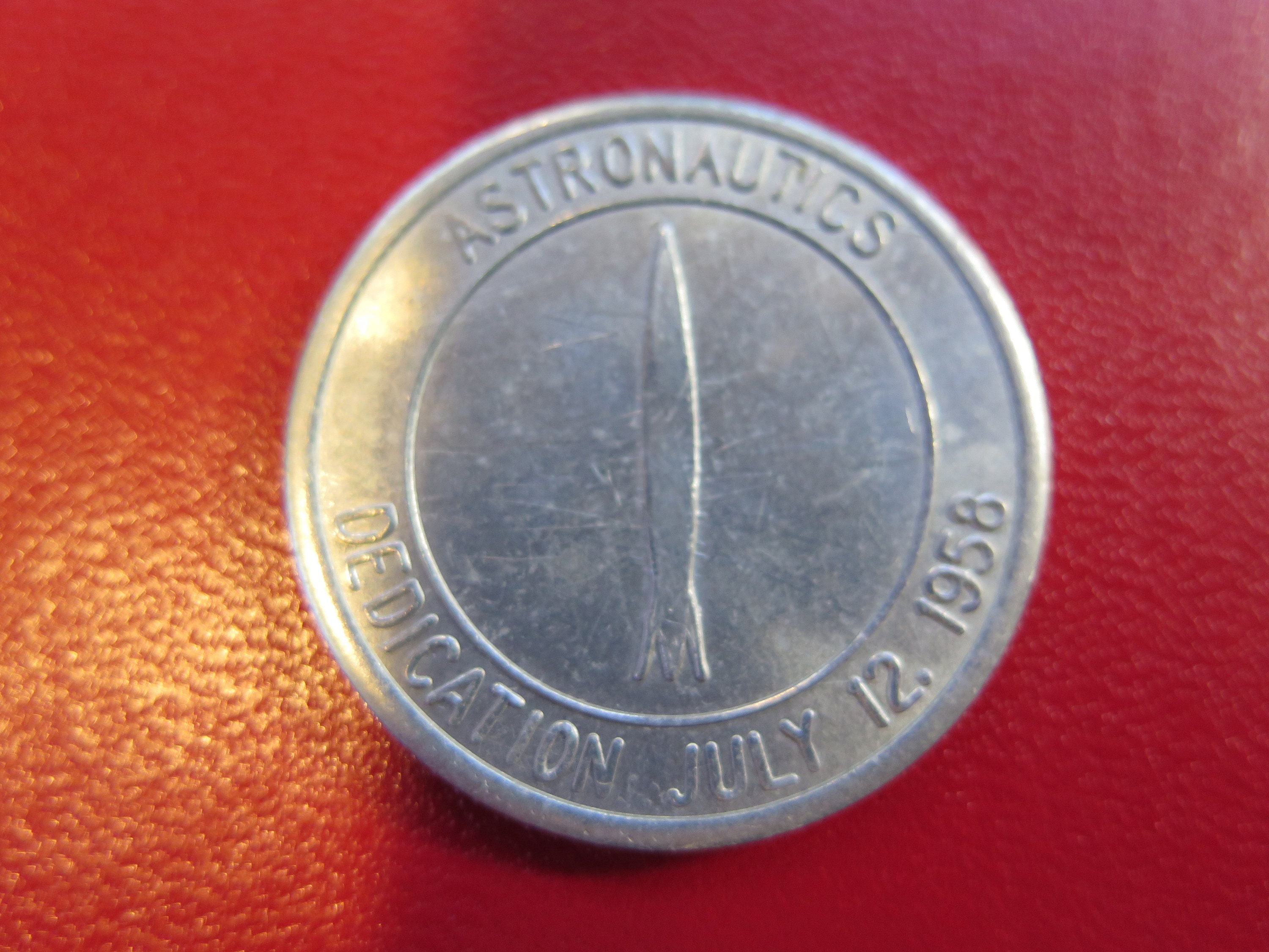 Token Astronautics Rockets Dedication Coin Convair General - Etsy