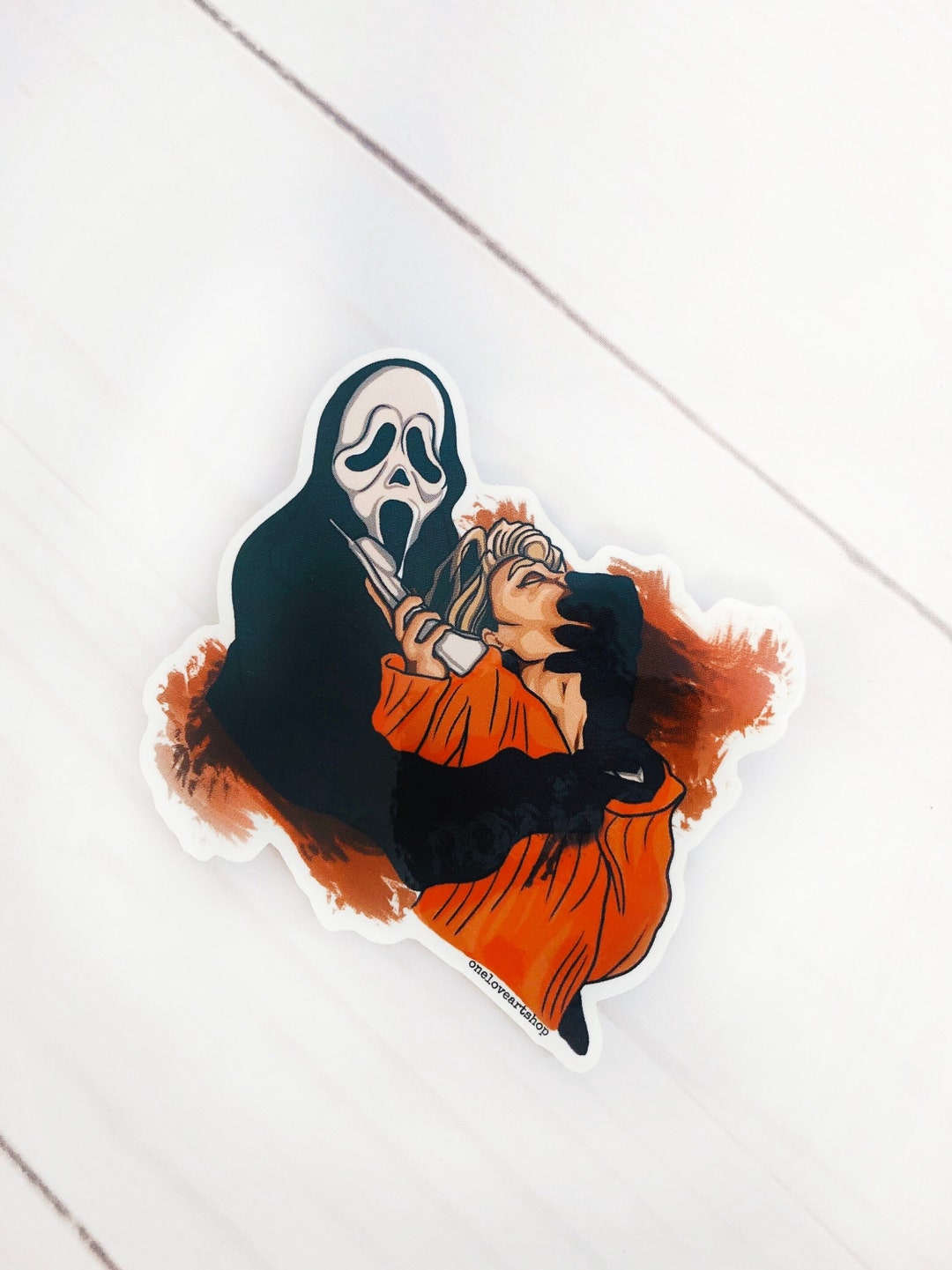 SCREAM Sticker, Scream Movie Sticker, Scary Movie Sticker, Horror Film ...