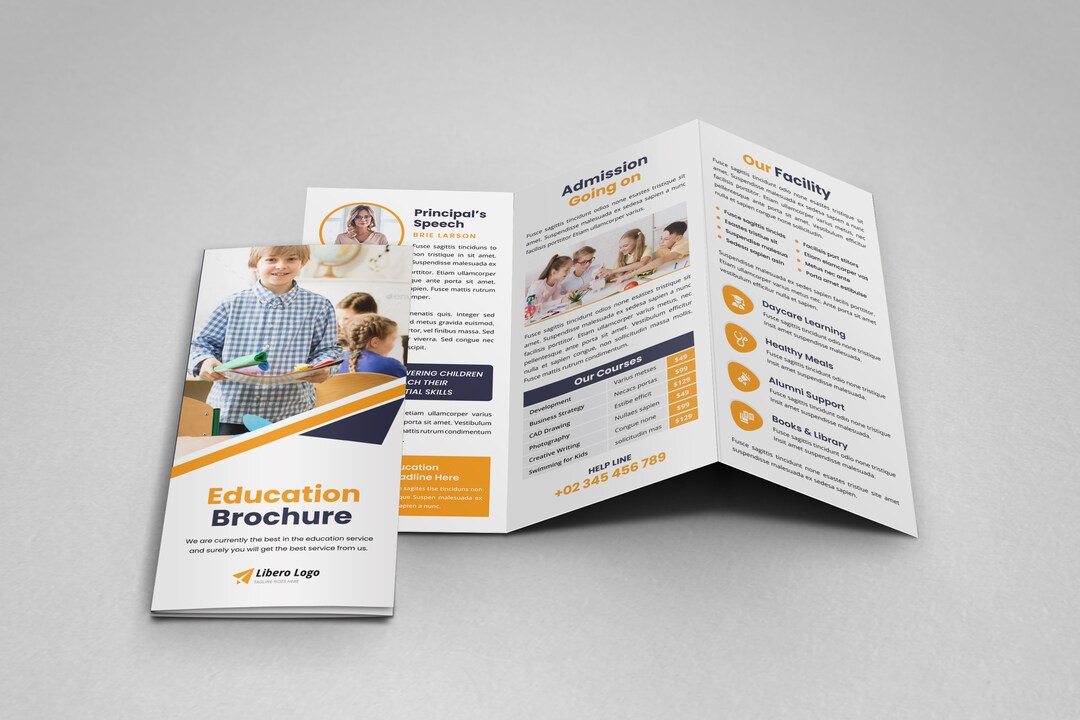 Education Brochure Template, Education Trifold Brochure, Education ...