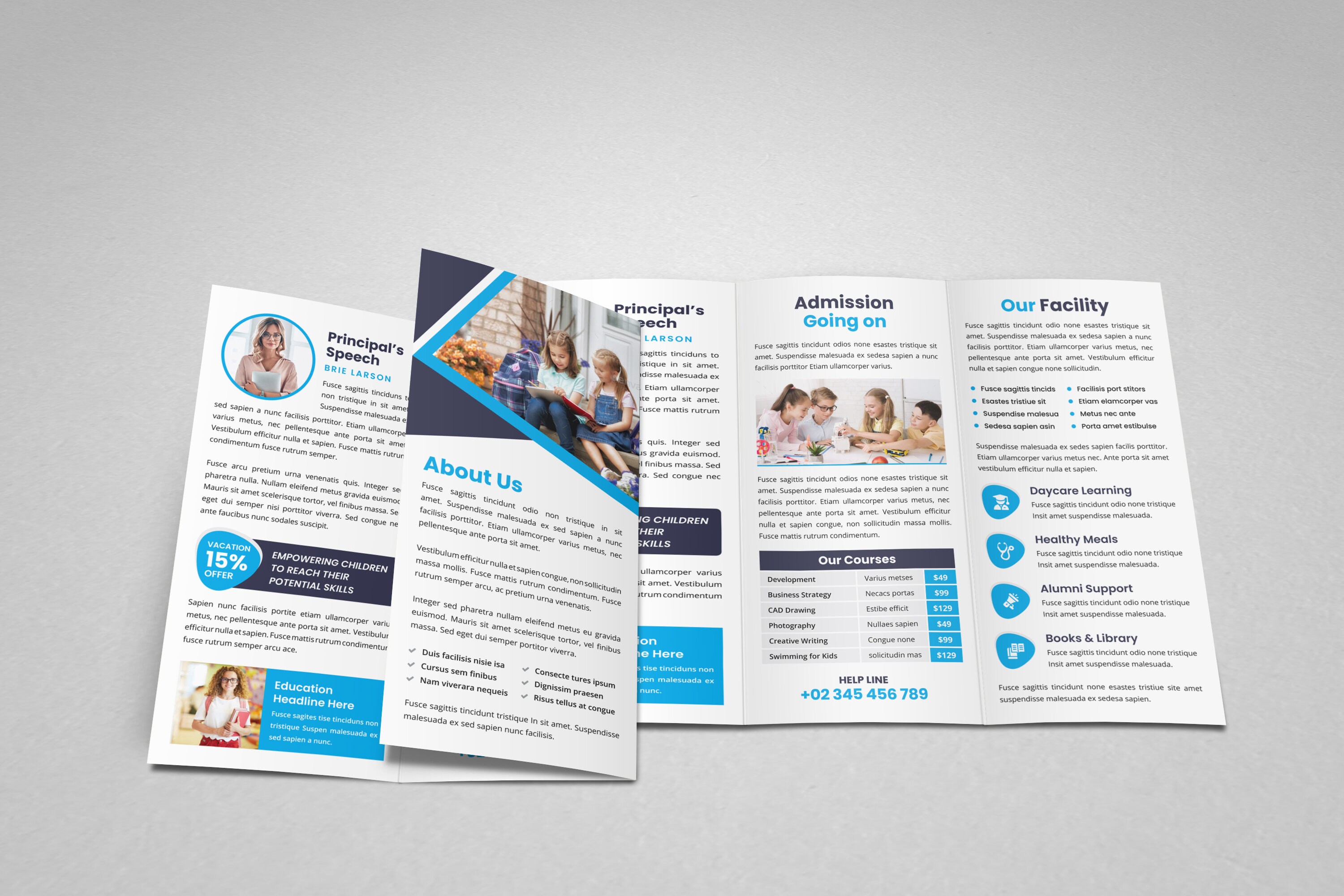 Education Brochure Template, Education Trifold Brochure, Education ...