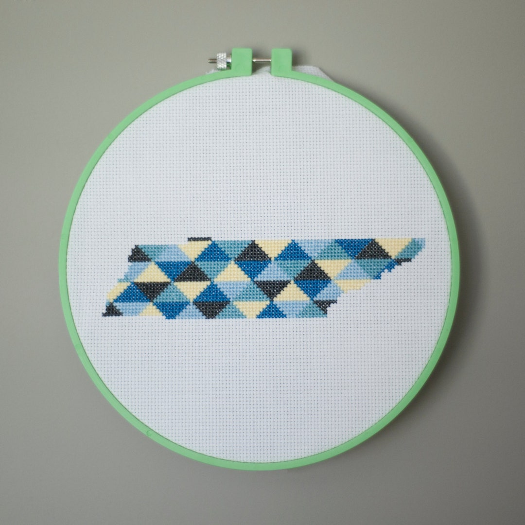 Tennessee Cross Stitch Pattern - Etsy