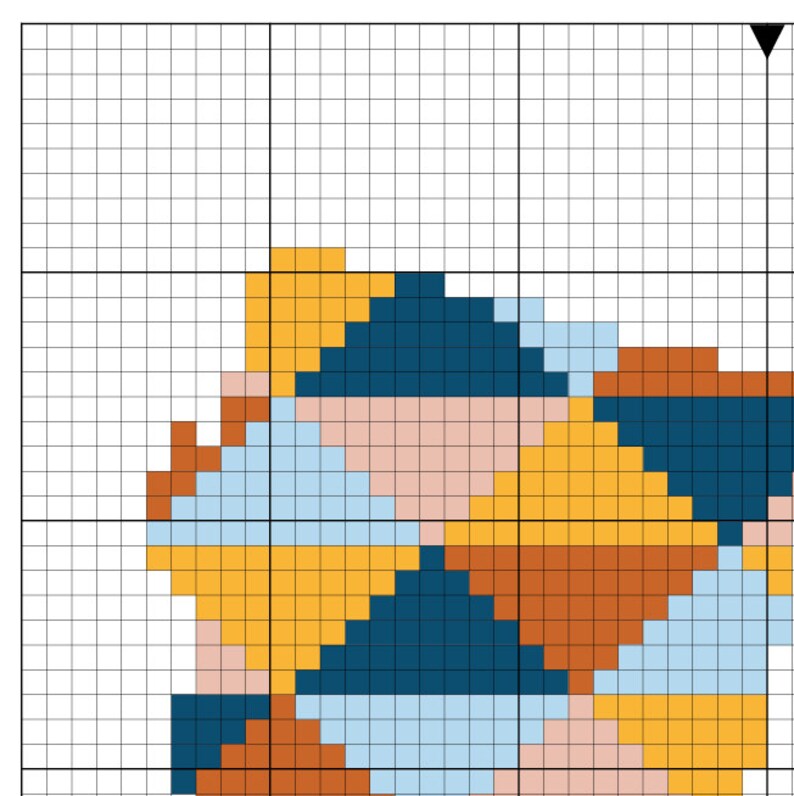 California Cross Stitch Pattern - Etsy