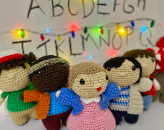 Stranger Things Inspired Crochet Dolls - Etsy