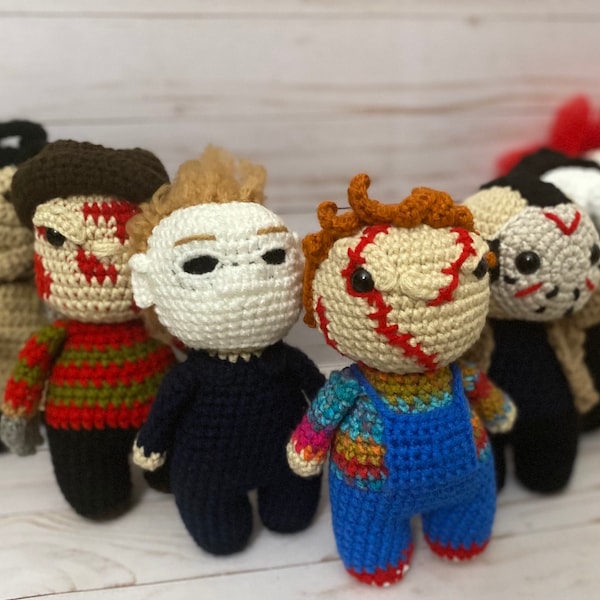 Crochet Horror Characters - Etsy