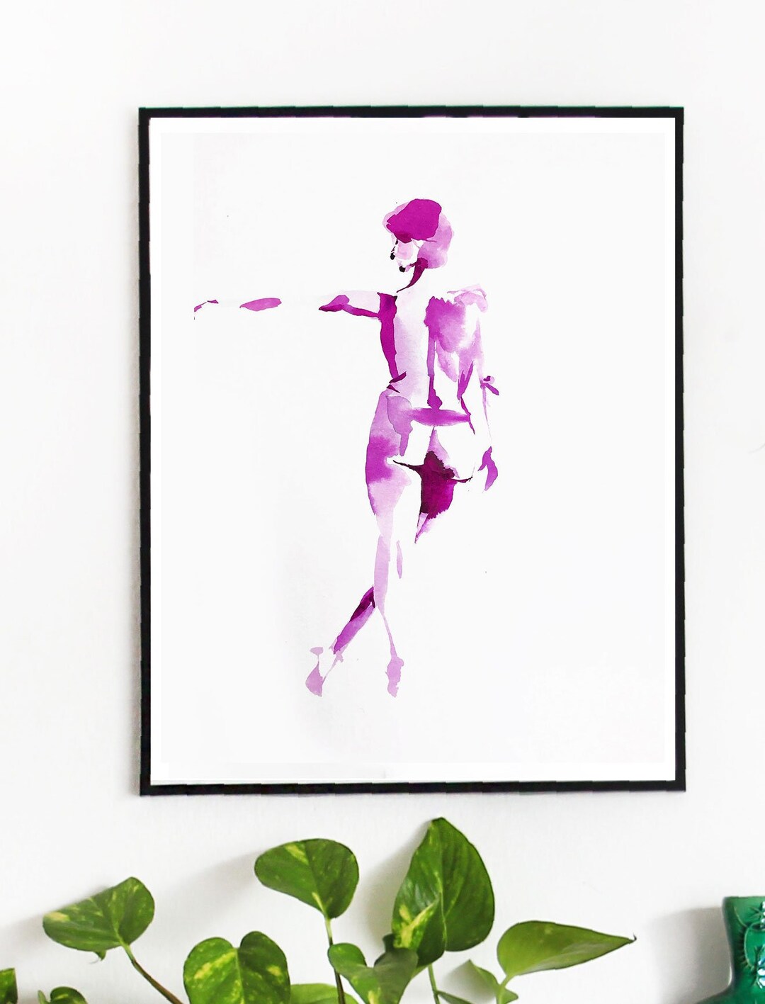 Female Figures, Female Figure Painting, Watercolor Figure, Watercolor ...