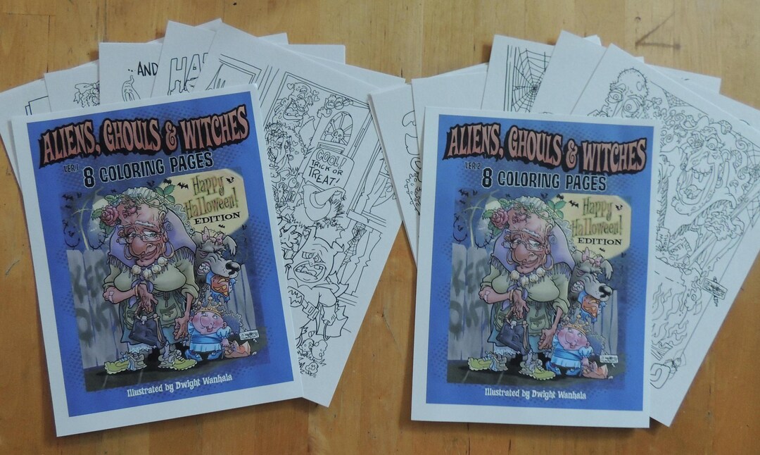 Coloring Pages for Any Age - Etsy
