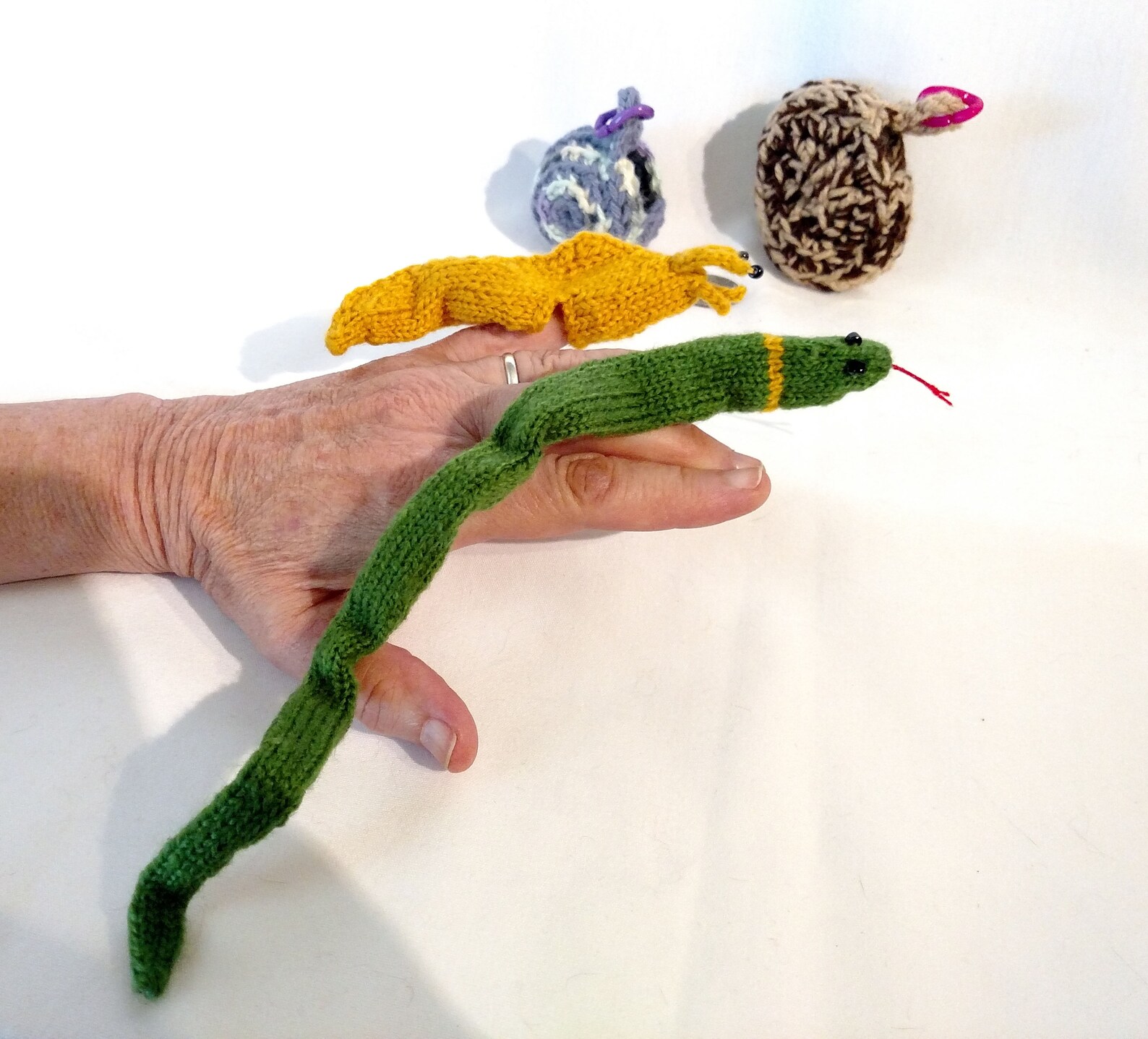 Cute Finger Ring Neck Snake. - Etsy