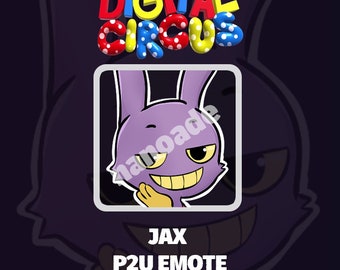 The Amazing Digital Circus Pomni Wave Emote P2U Twitch and Discord ...