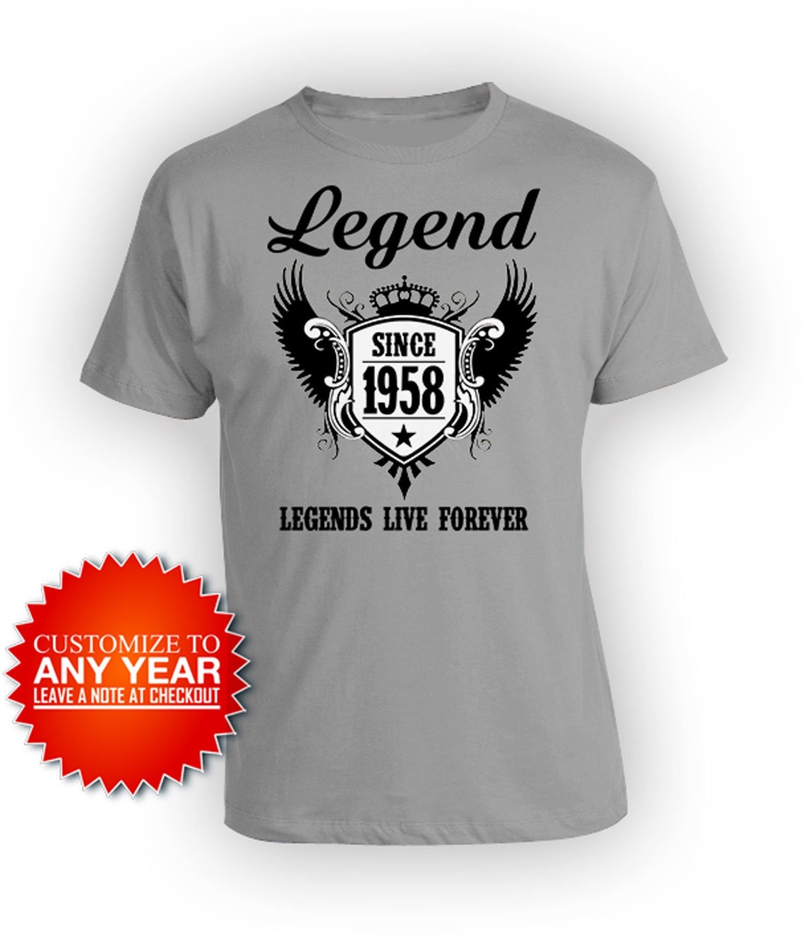 Custom Birthday Gift 65th Birthday T Shirt Bday Shirt for Him - Etsy
