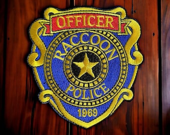 Raccoon City R.P.D. Embroidered Police Costume Iron on Patch - Etsy