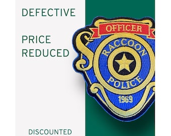 Raccoon City R.P.D. Embroidered Police Costume Iron on Patch - Etsy