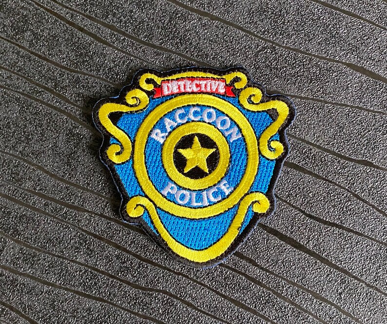 Raccoon City R.P.D. Embroidered Iron on Patch for | Etsy