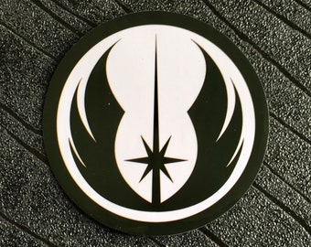 Jedi Sticker | Etsy