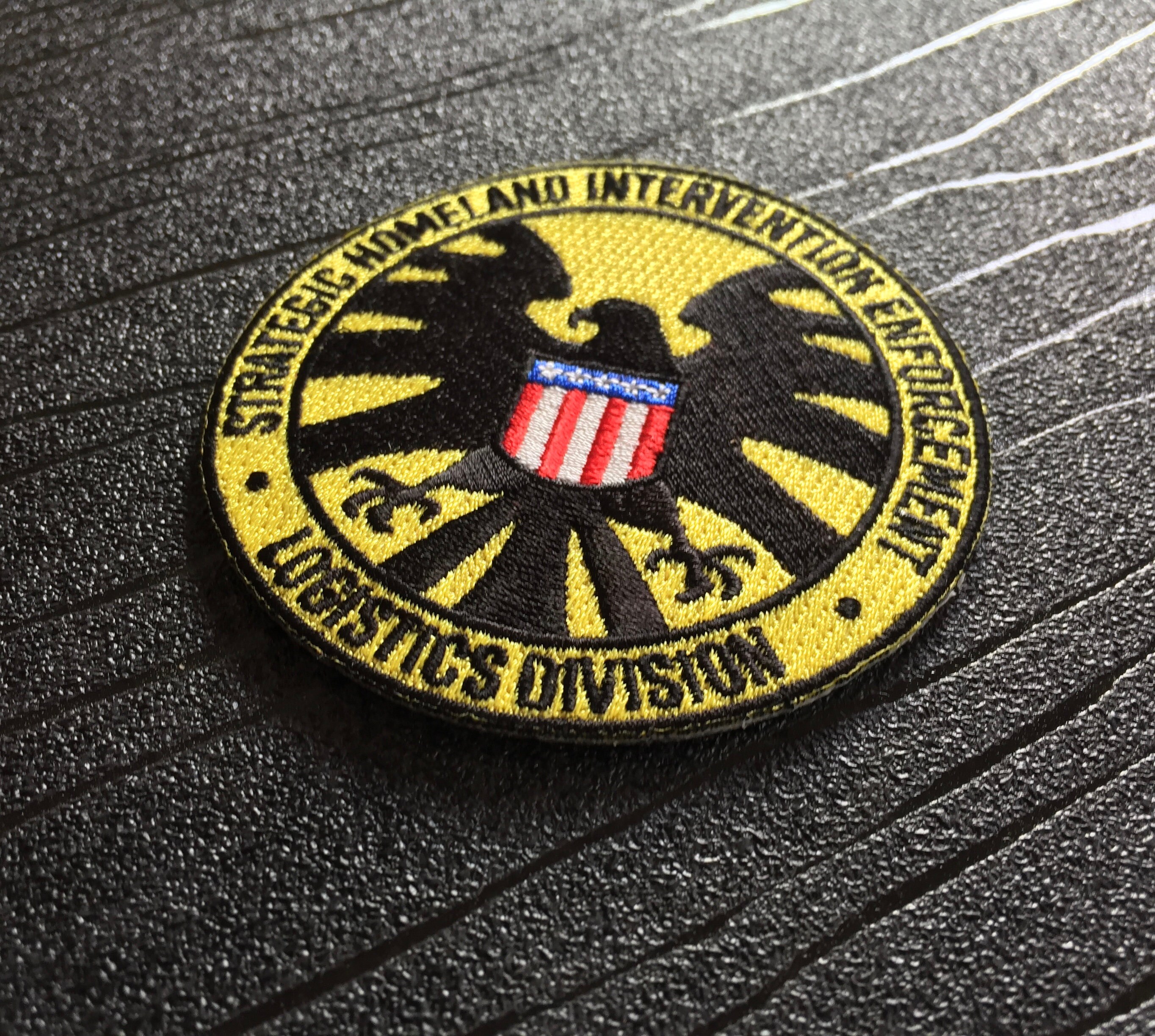 Avengers Endgame S.H.I.E.L.D Inspired Tony Stark Yellow SHIELD - Etsy