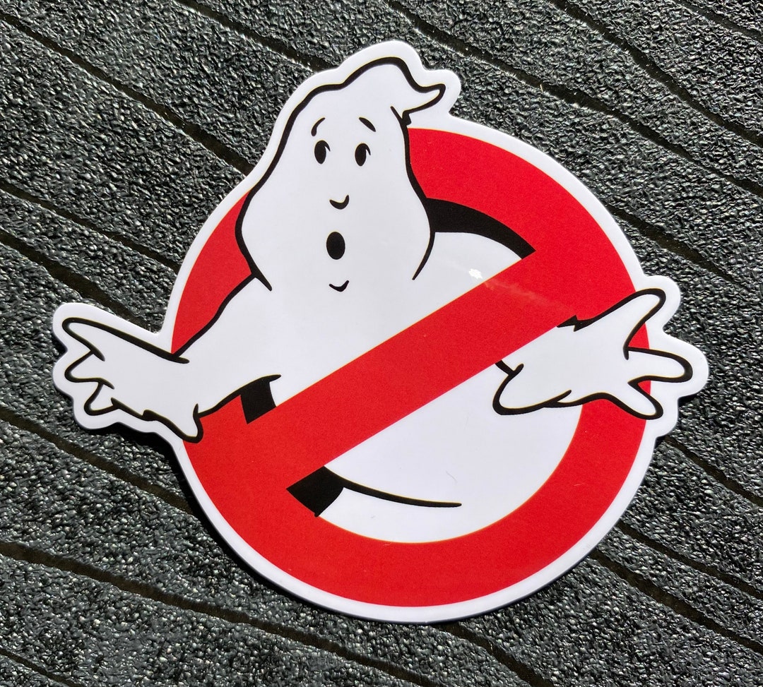 Ghostbusters PVC Sticker (60mm X 80mm) - Etsy
