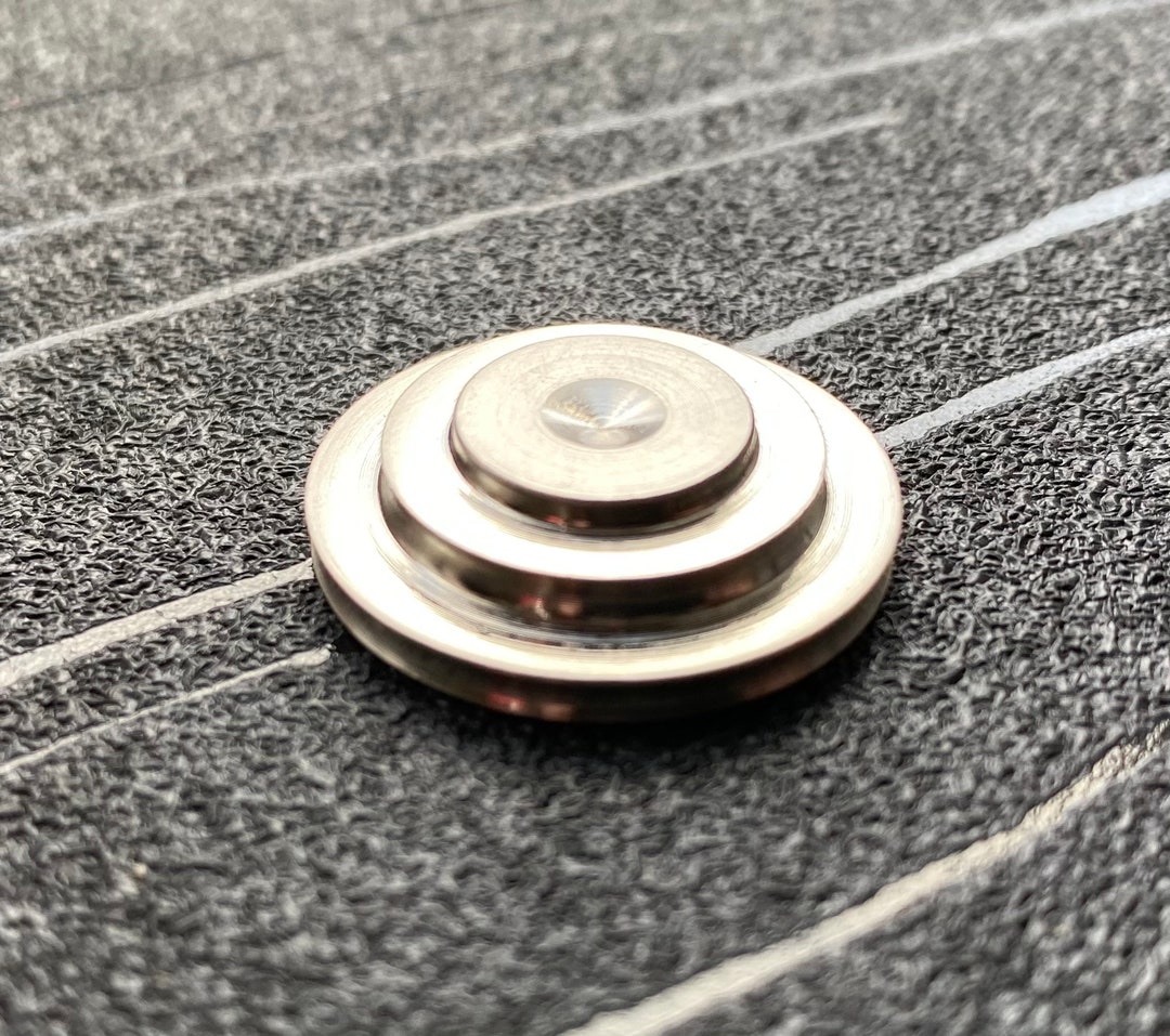 Imperial Officer Code Disc With Attachment Screw: Nickel Silver Metal ...