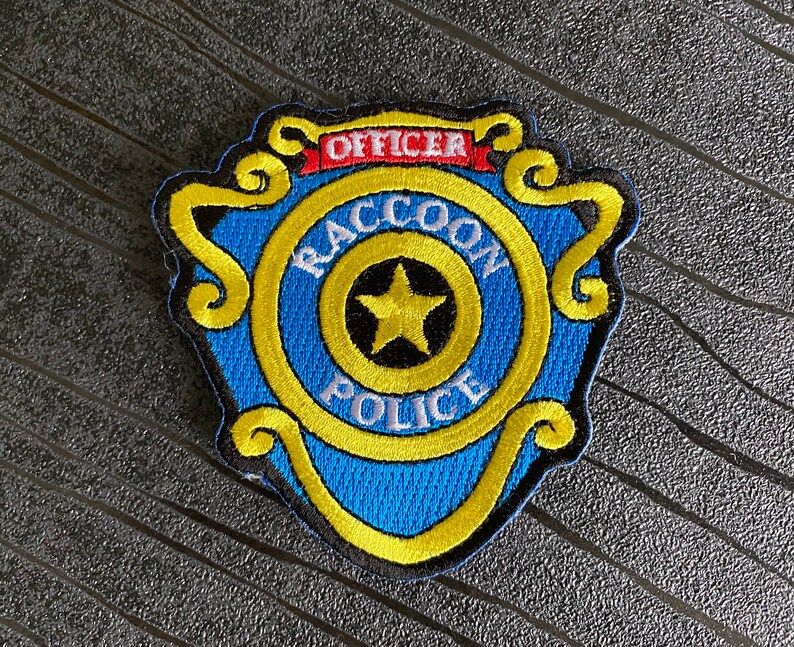 Raccoon City R.P.D. Embroidered Iron on Patch for | Etsy