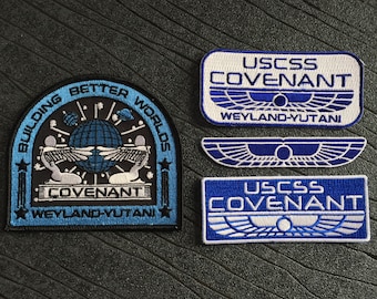 Alien Covenant USCSS Weyland Yutani Embroidered Iron on Patch | Etsy