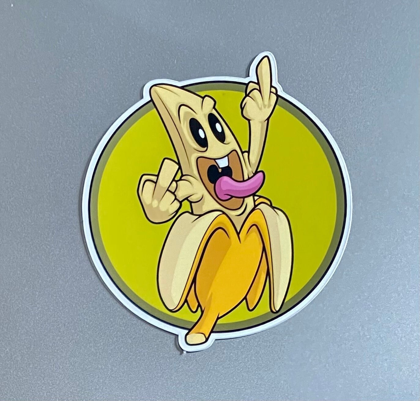 Cute Middle Finger Cartoon