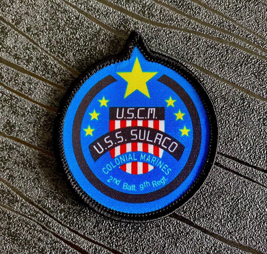 Aliens USS Sulaco US Colonial Marines Iron on Printed Patch. - Etsy