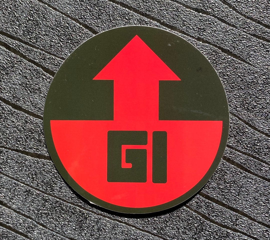 Rogue Trooper GI Waterproof and UV Resistant PVC Sticker Colour Red on ...