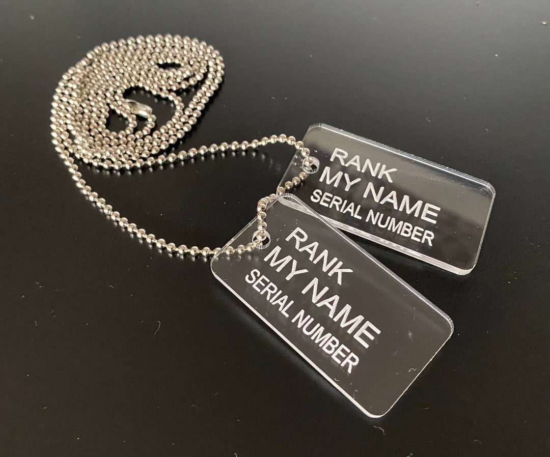 Personalised Laser Engraved Aliens US Colonial Marine (USCM) Style ...