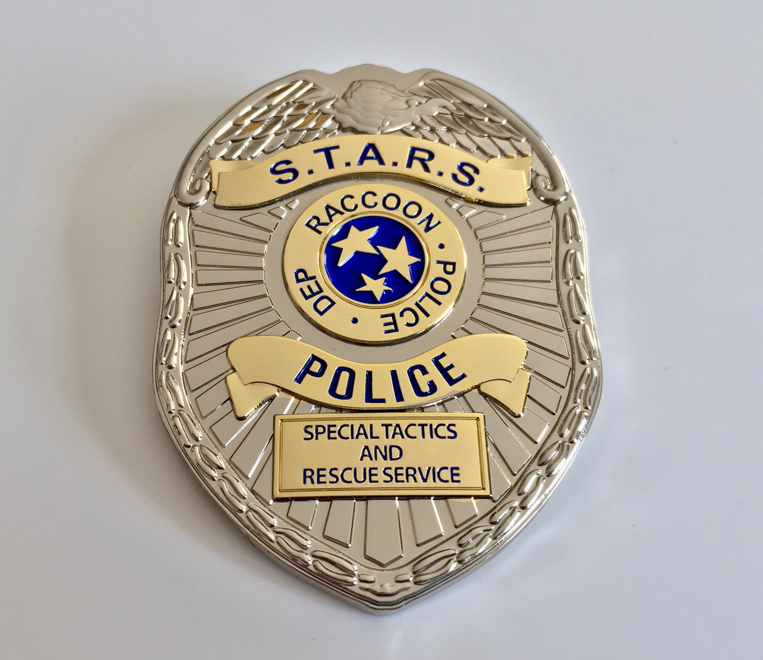 S.T.A.R.S. Raccoon City R.P.D. Metal Costume/cosplay Badge - Etsy