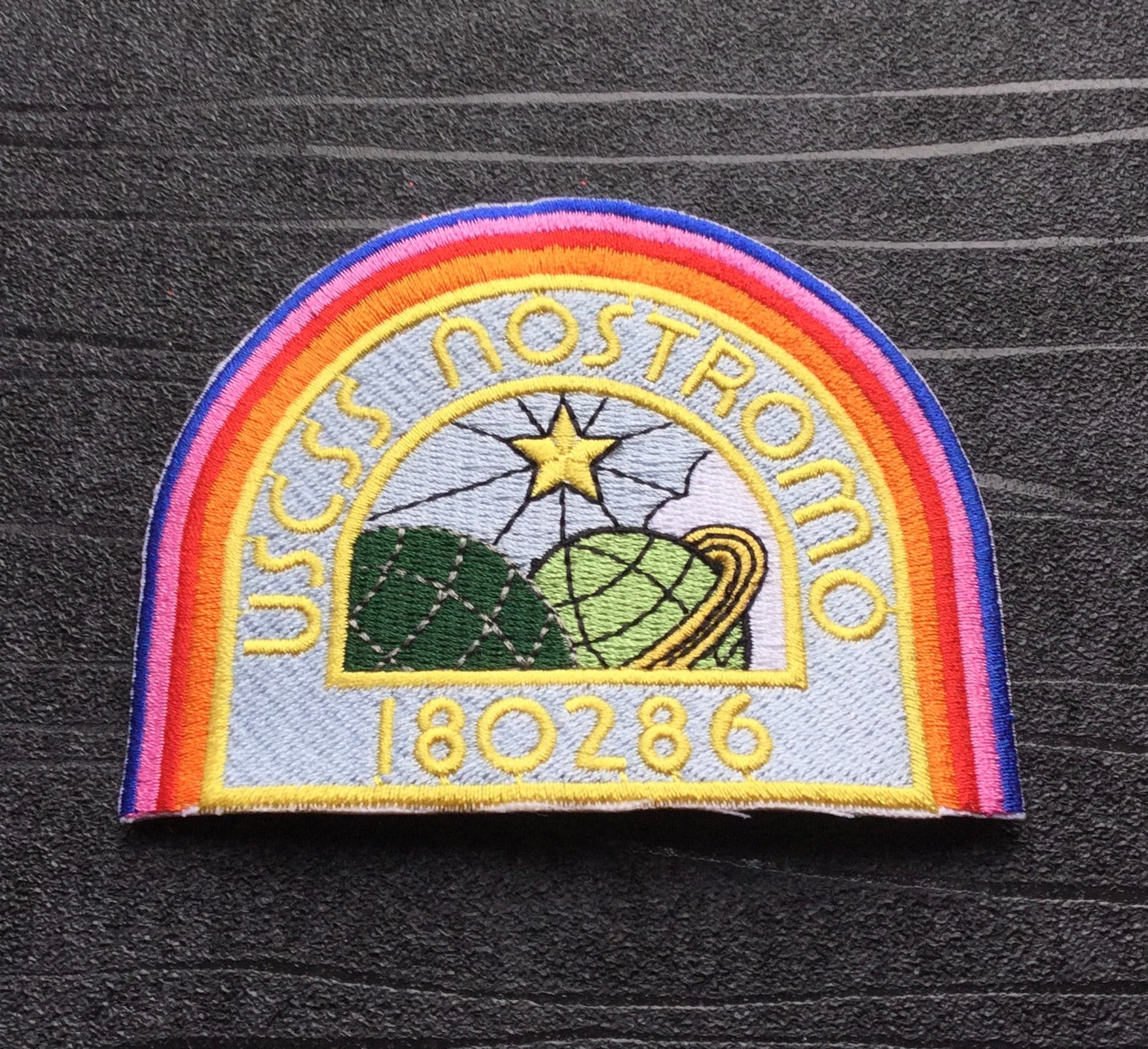 Alien USCSS Nostromo Embroidered Iron on Patch 100mm X 80mm | Etsy