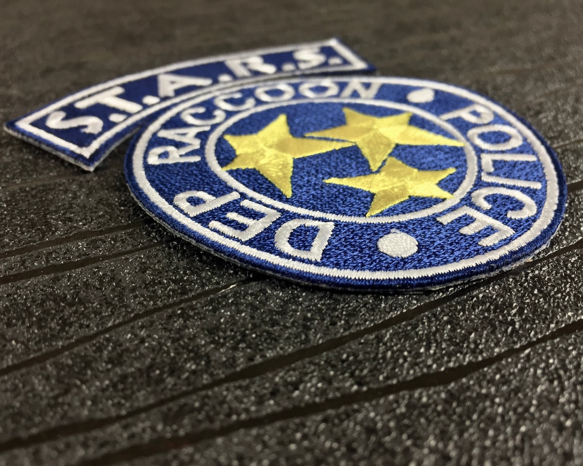 S.T.A.R.S. Raccoon City R.P.D. Iron on Embroidered Patch in - Etsy UK