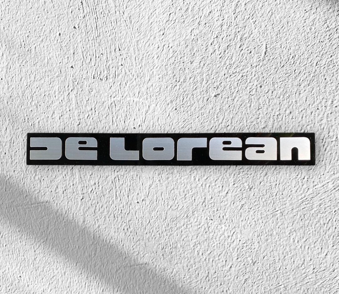 Back to the Future Inspired Car Logo Sign. Made From Acrylic: Size ...