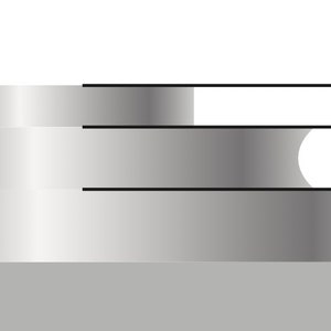 Imperial Officer Code Disc With Attachment Screw: Nickel Silver Metal ...