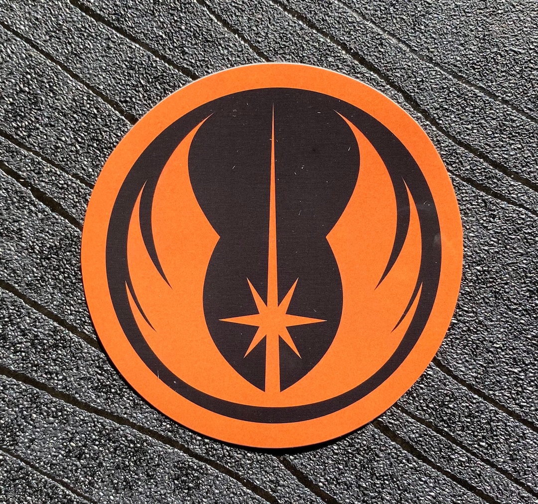 Jedi Order Sticker Waterproof and UV Resistant PVC Sticker Colour ...