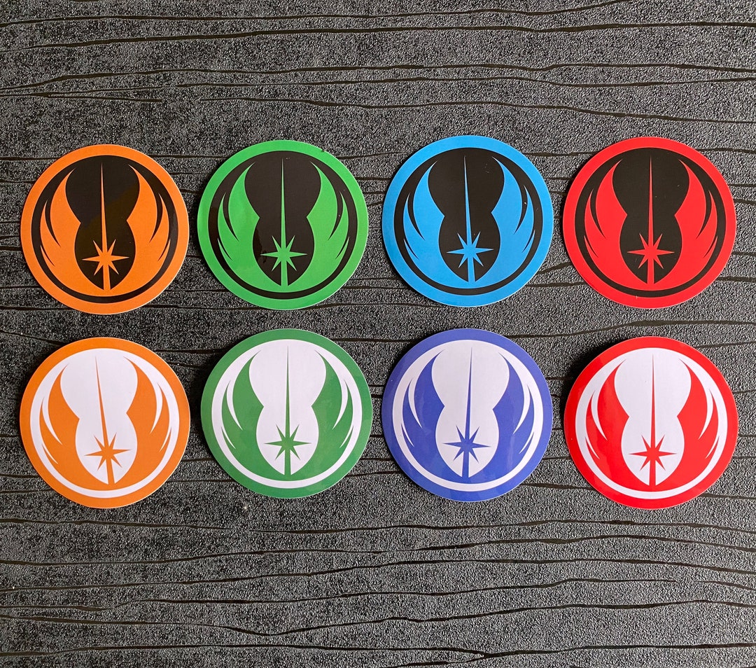 Jedi Order Sticker Collection Waterproof and UV Resistant PVC Stickers ...