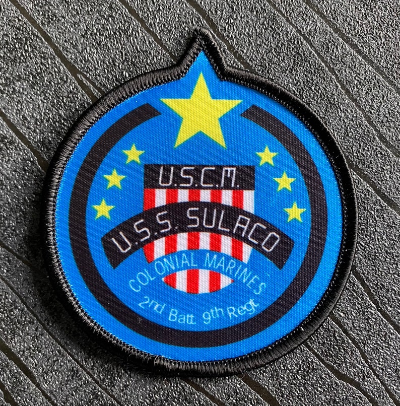 Aliens USS Sulaco US Colonial Marines Iron on Printed Patch. - Etsy