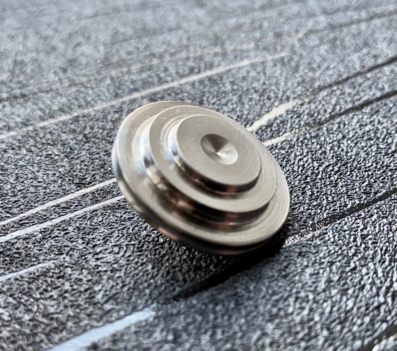 Imperial Officer Code Disc With Attachment Screw: Nickel Silver Metal ...