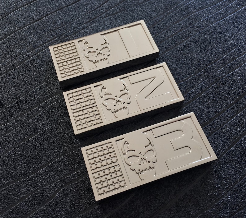 Rogue Trooper Inspired Metal Biochip Set of 3 helm Gunnar - Etsy UK